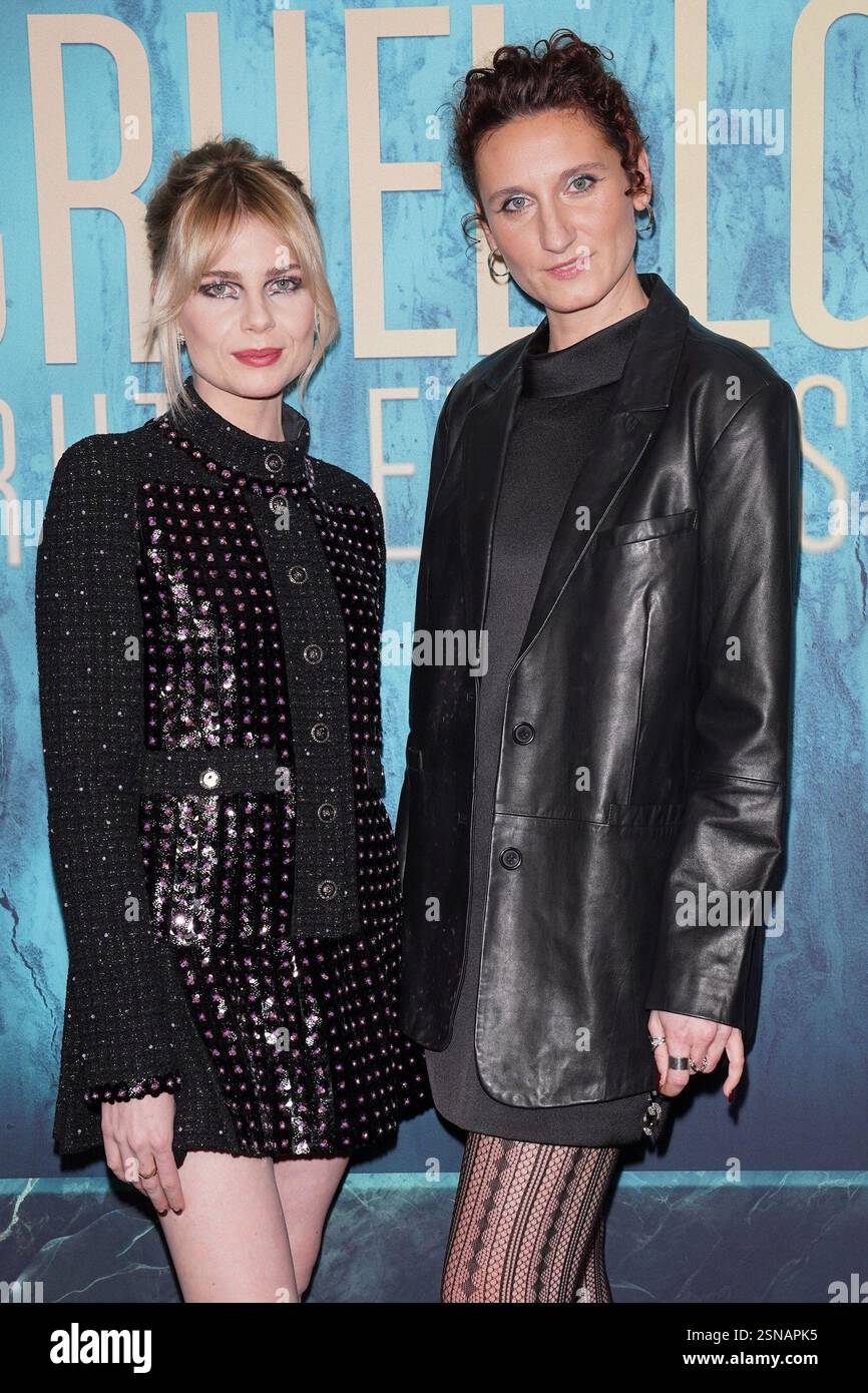Ny. 11th Feb, 2025. Lucy Boynton, Bessie Carter at arrivals for A CRUEL ...