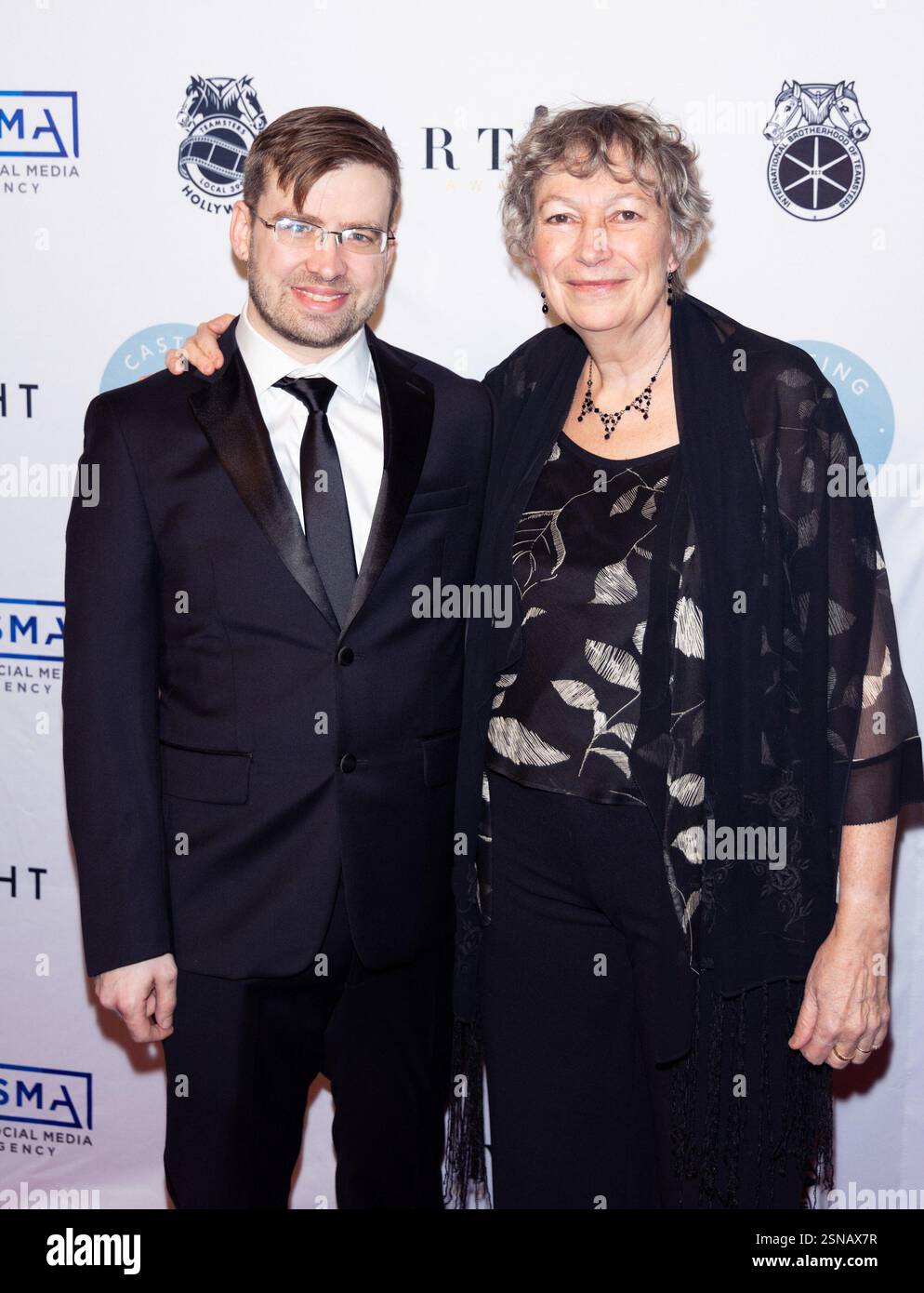 Ny. 12th Feb, 2025. Bredan Wilcocks, Stephanie Gorin at arrivals for ...