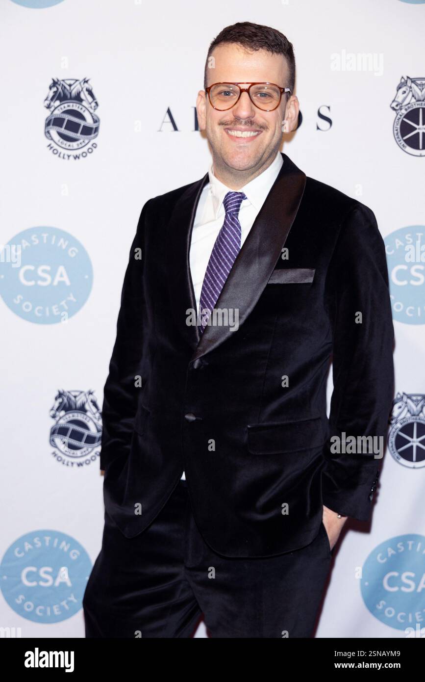 Ny. 12th Feb, 2025. Ross Shenker at arrivals for The 40th Artios Awards ...