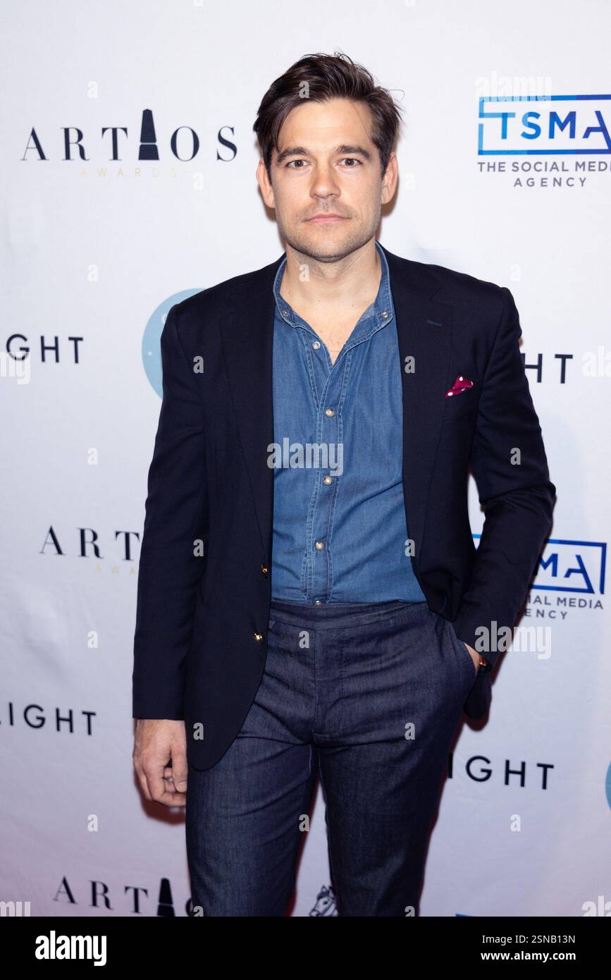 Ny. 12th Feb, 2025. Jason Ralph at arrivals for The 40th Artios Awards ...