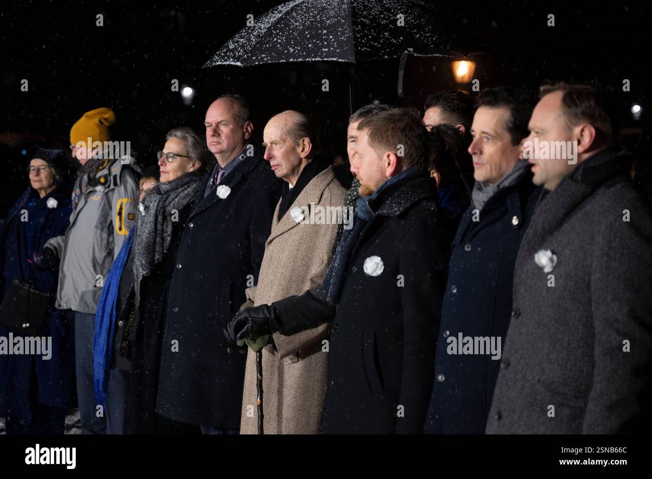 13 February 2025, Saxony, Dresden: Dirk Hilbert (FDP, l-r), Lord Mayor ...
