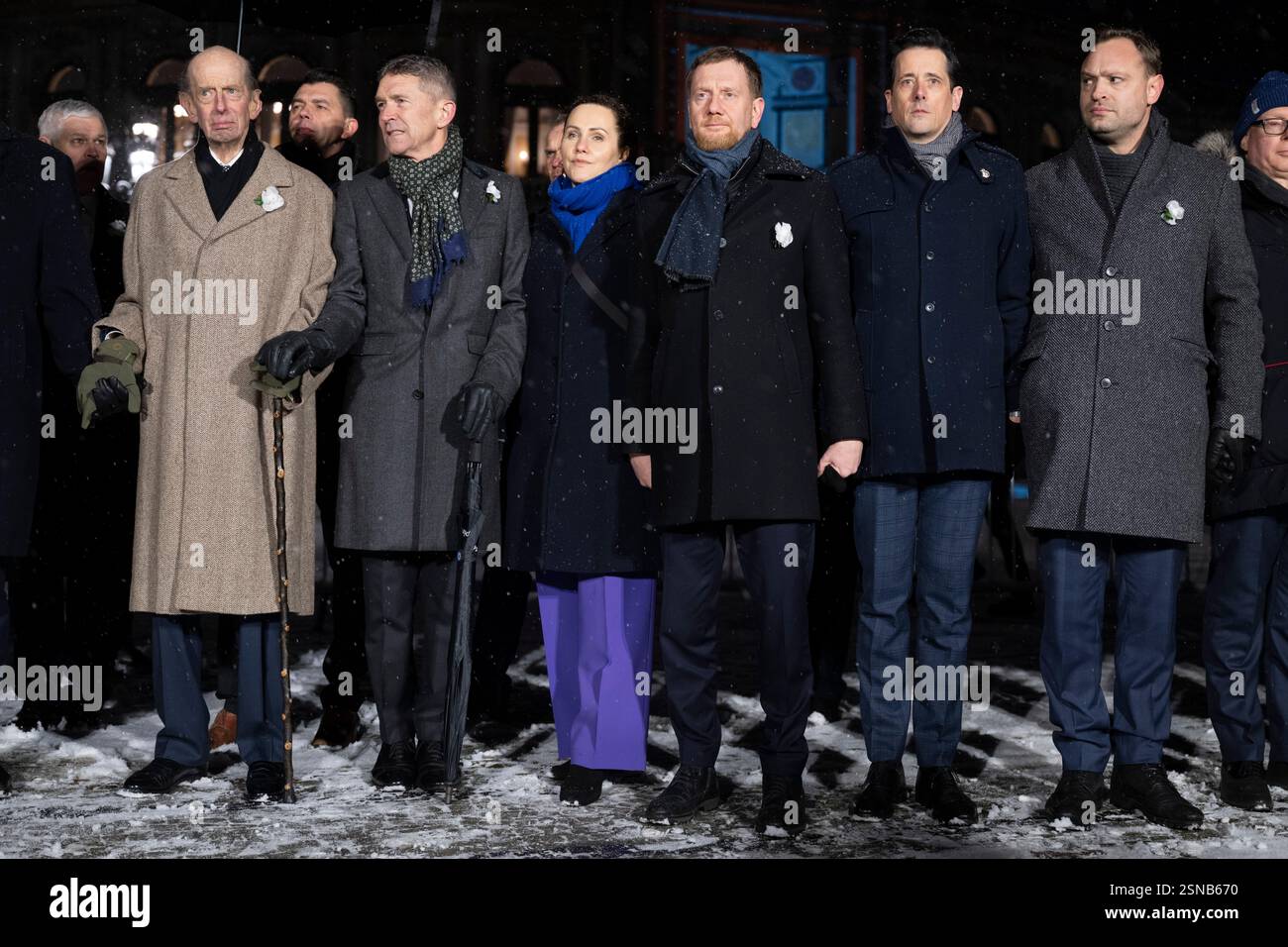 13 February 2025, Saxony, Dresden: His Royal Highness Prince Edward ...