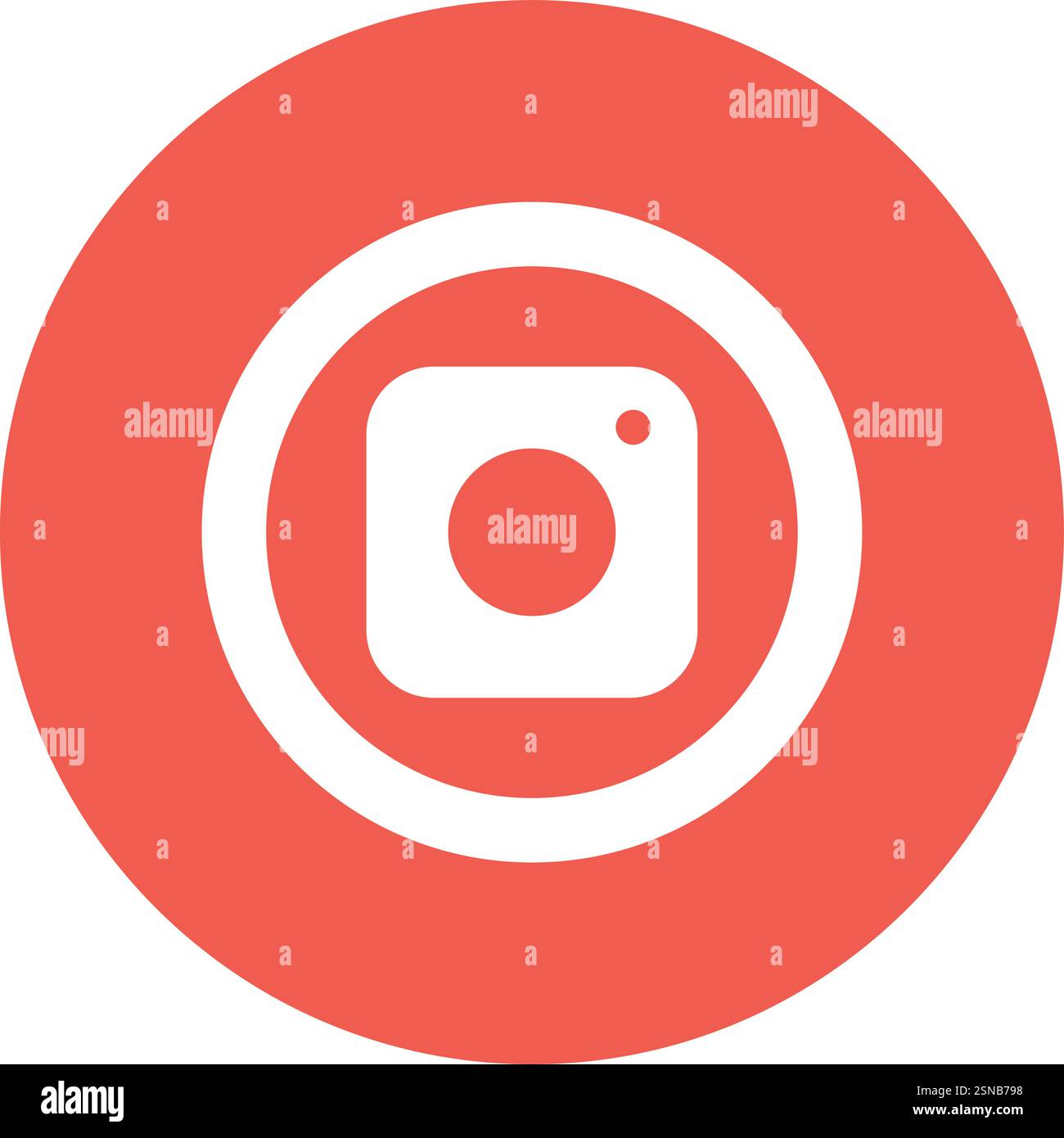 Instagram Vector Icon Design Illustration Stock Vector Image & Art - Alamy