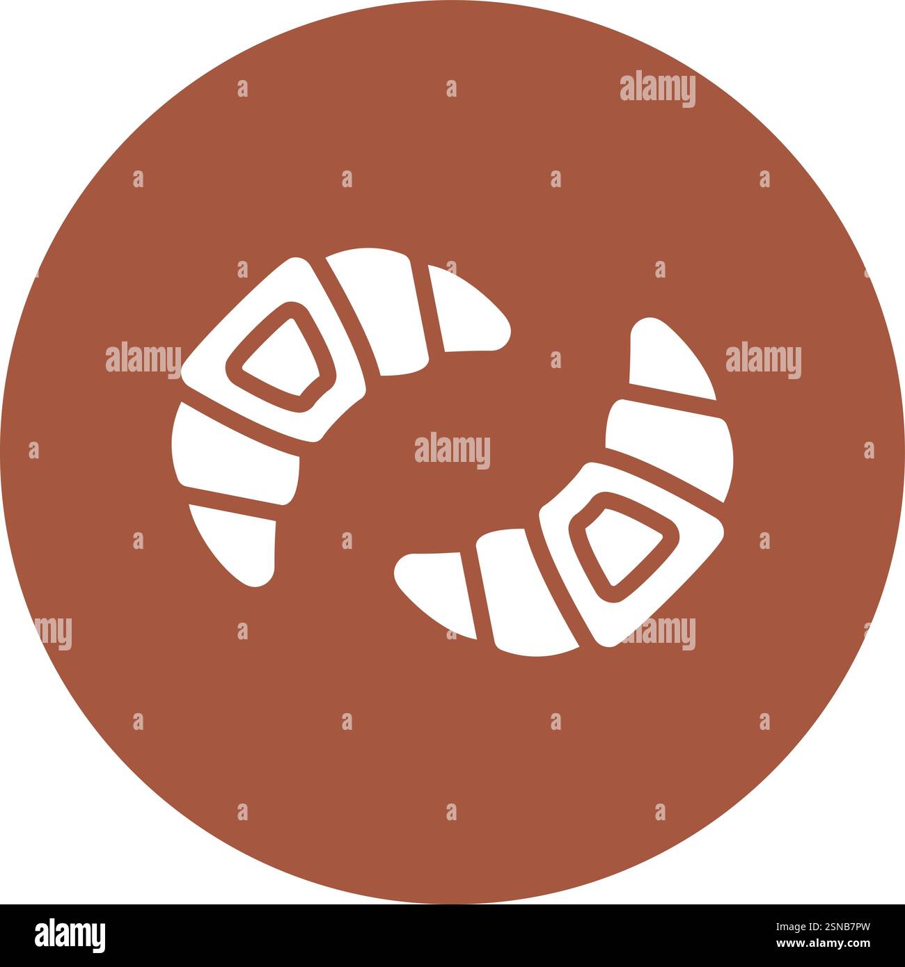 Croissant logo Cut Out Stock Images & Pictures - Alamy