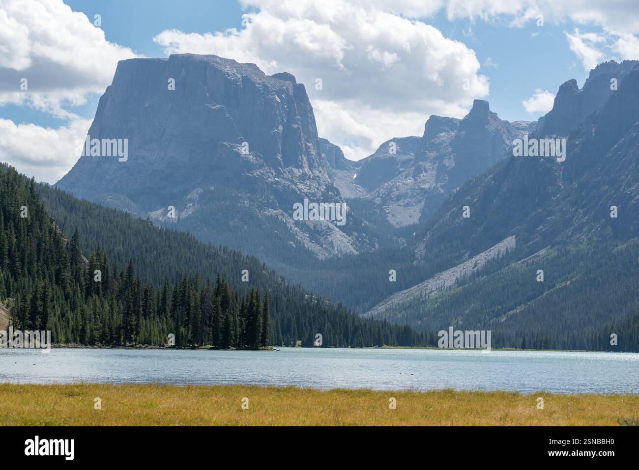 Upper Green River Lake and Square Top Mountain, Wind River Range ...