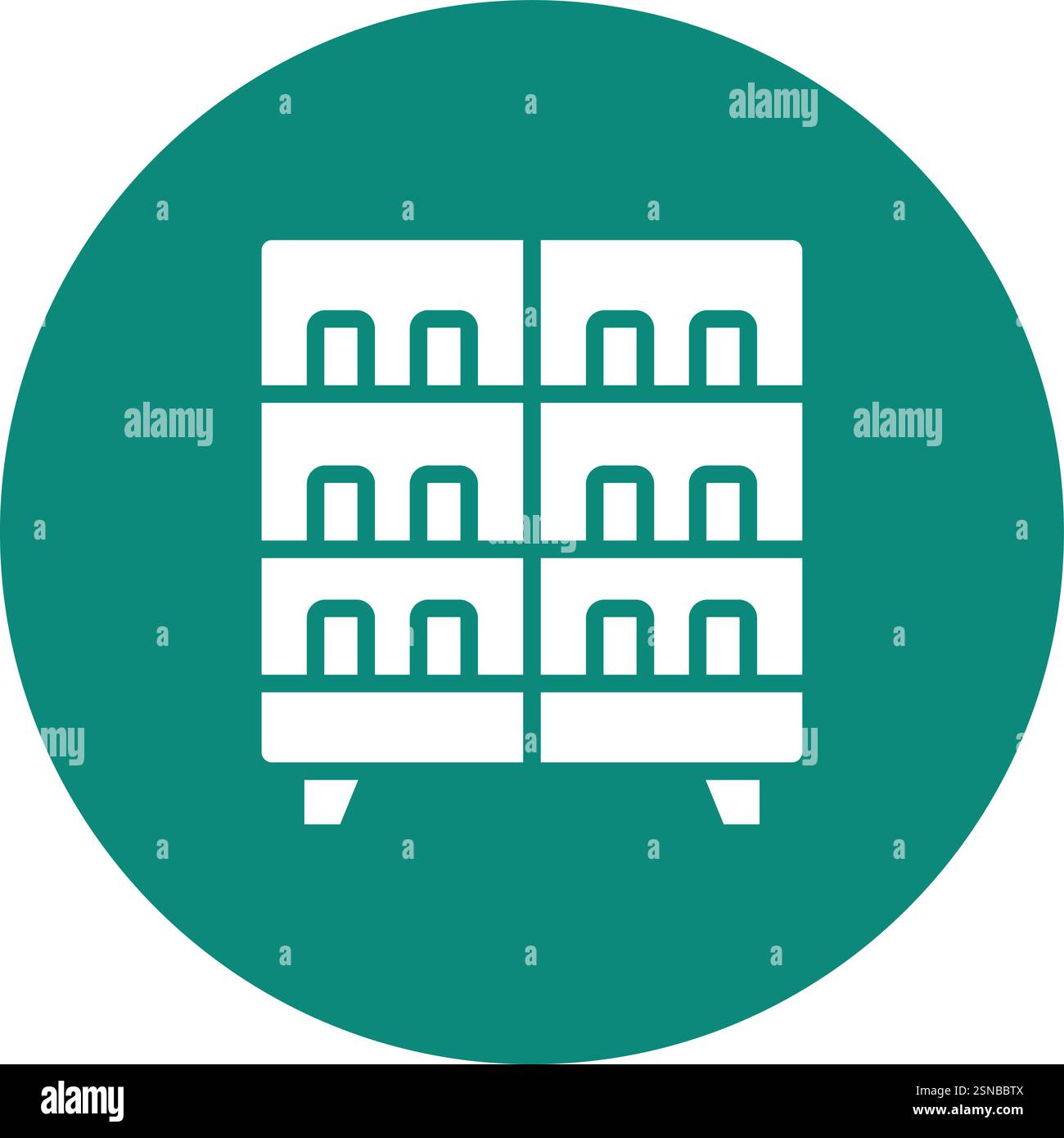 Product Shelf Vector Icon Design Illustration Stock Vector Image & Art ...