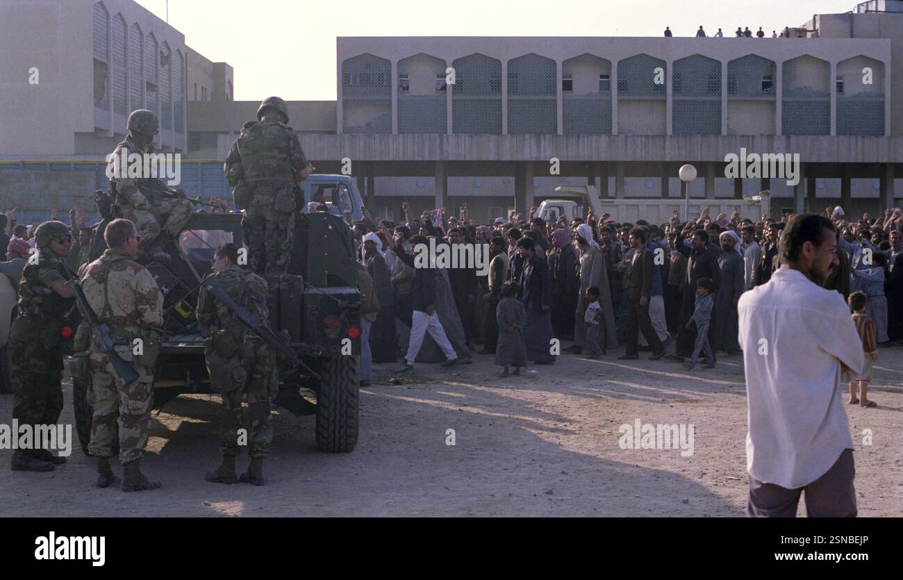 First Gulf War: 27th March 1991 During the 1991 Iraqi uprisings ...