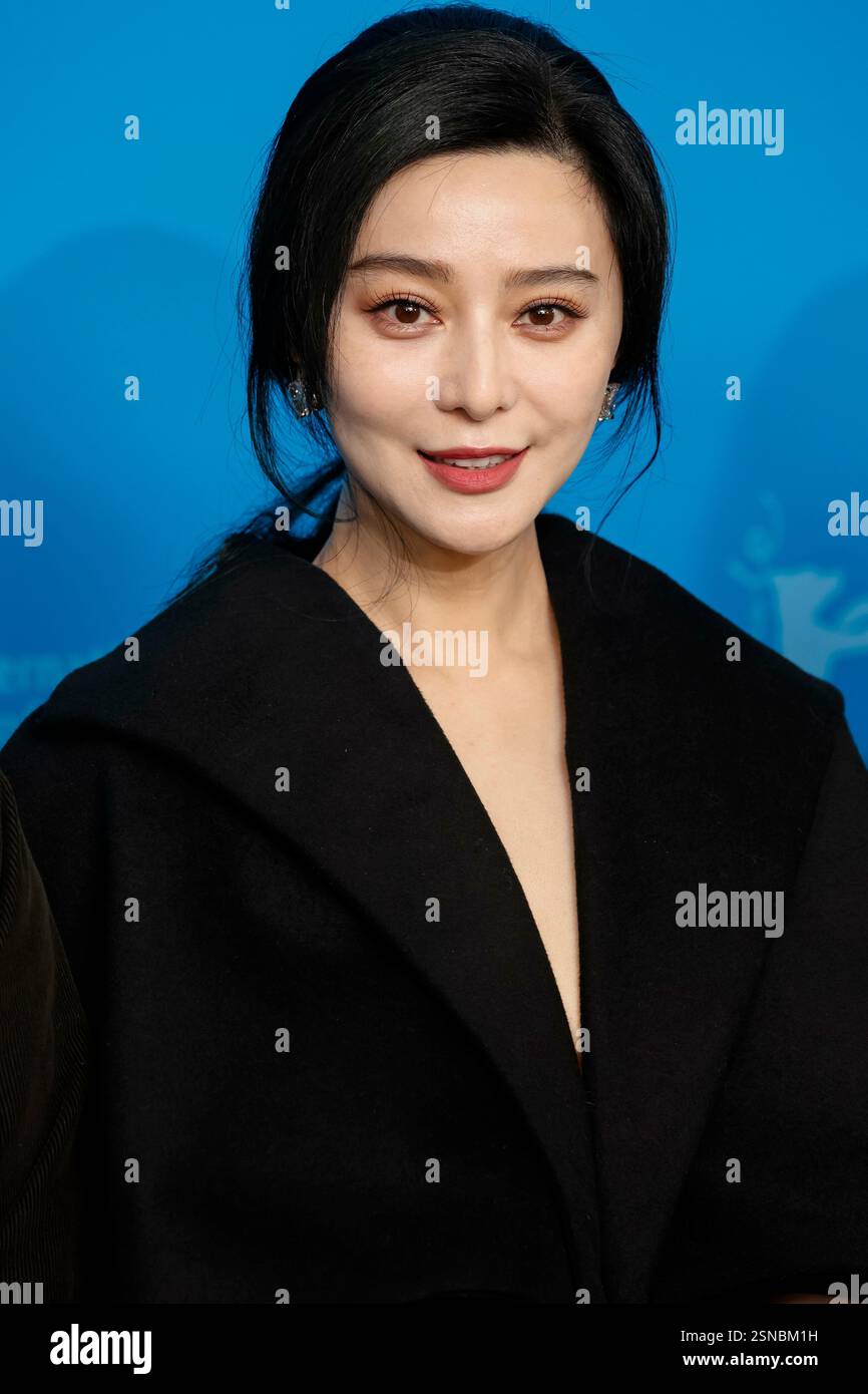 Fan Bingbing poses at the jury photocall during the 75th Berlinale ...