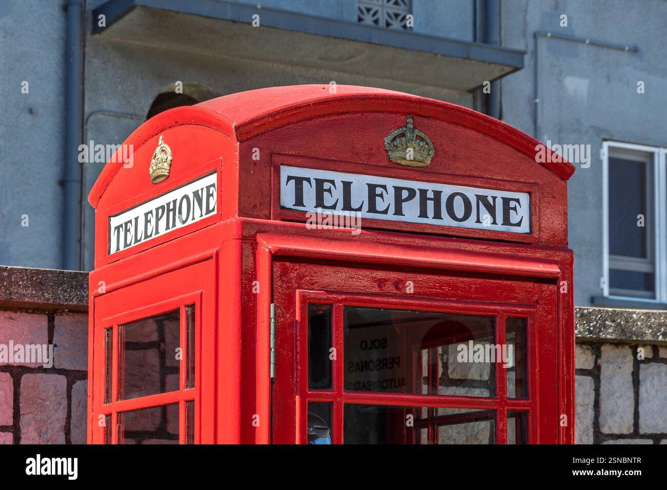 A traditional Red Telephone Box, designed by Sir Giles Gilbert Scott ...