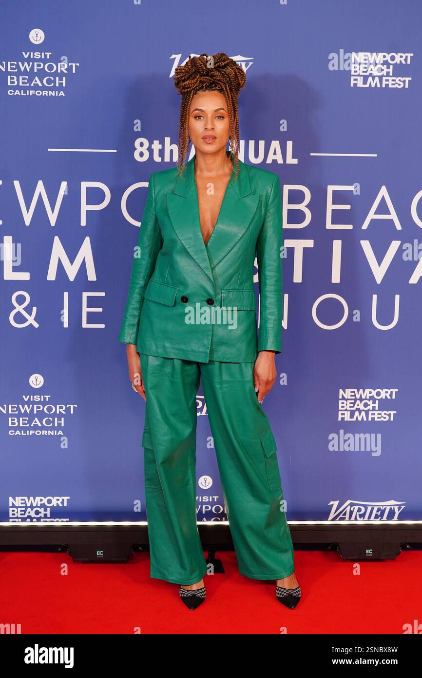 Michelle de Swarte attending the Newport Beach Film Festival UK Honours ...