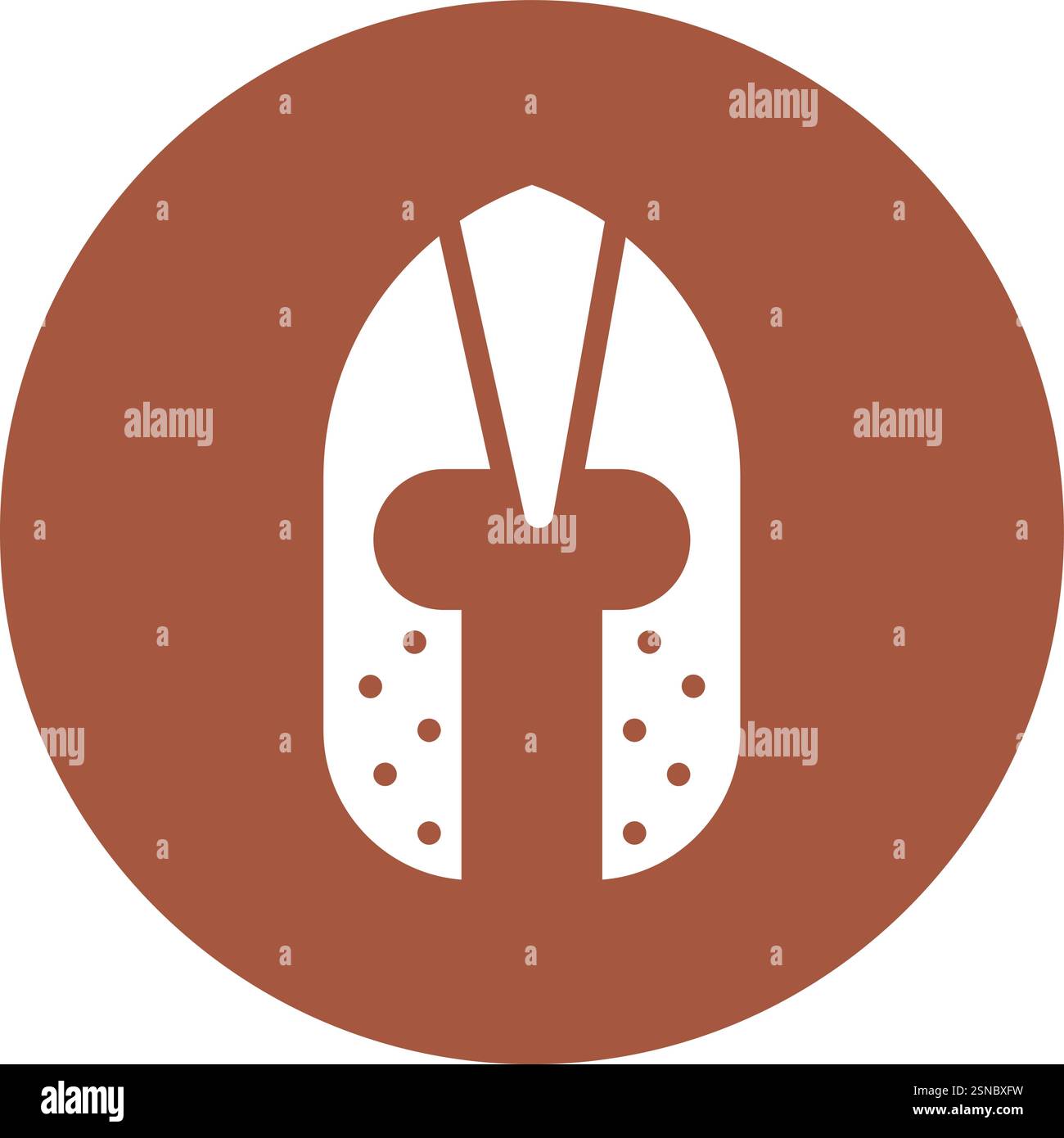 Knight helmet Vector Icon Design Illustration Stock Vector Image & Art ...