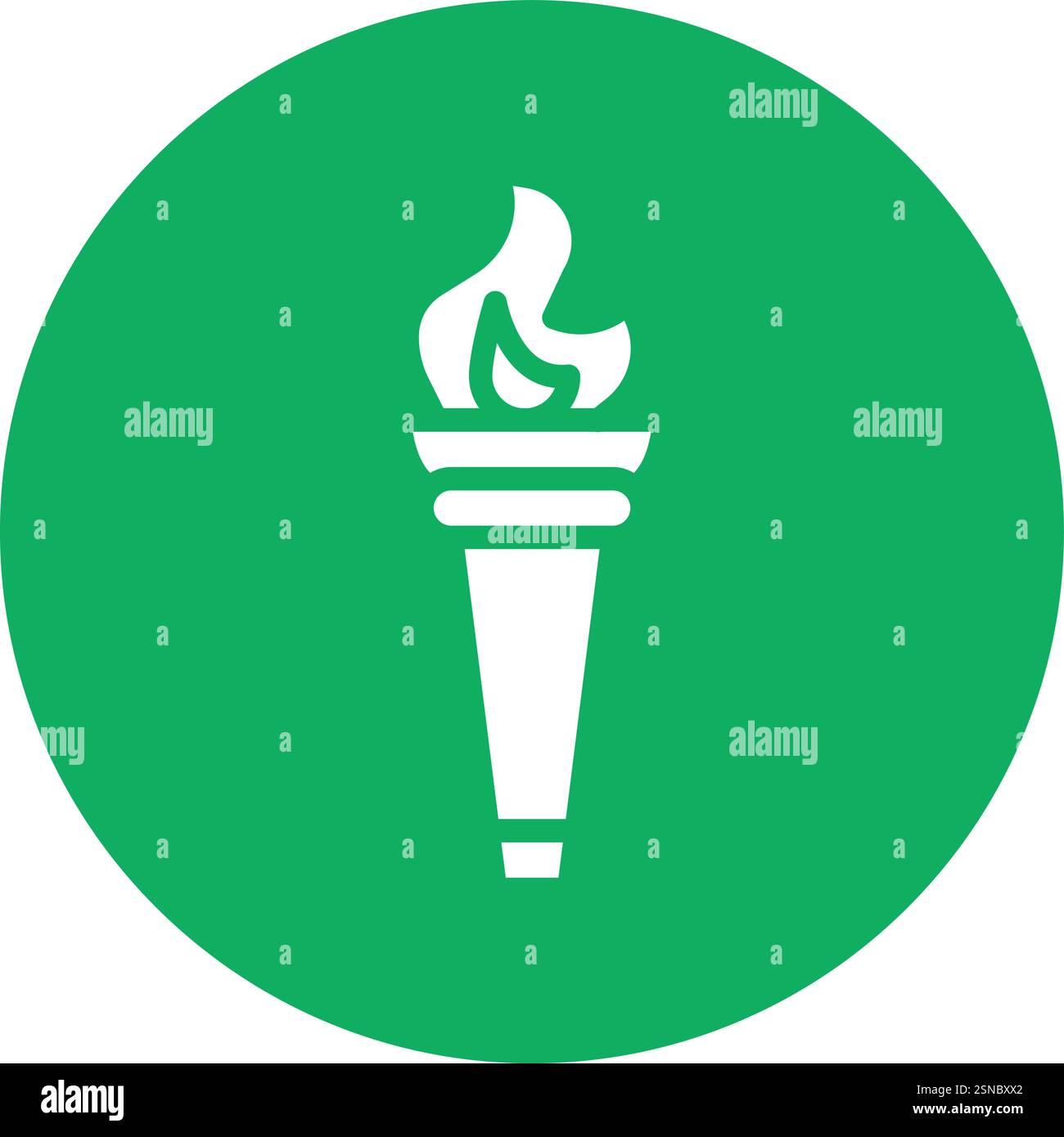 Fire torch Vector Icon Design Illustration Stock Vector Image & Art - Alamy