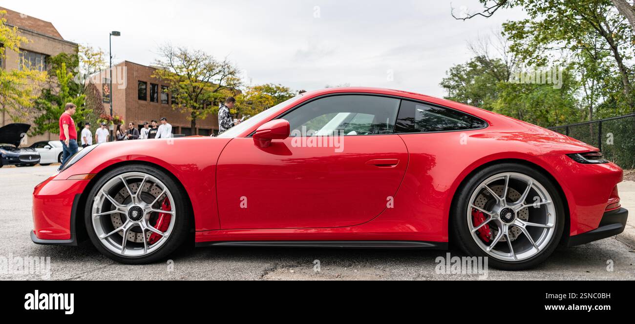 Chicago, Illinois - September 29, 2024: 2023 Porsche 911 GT3 Touring ...
