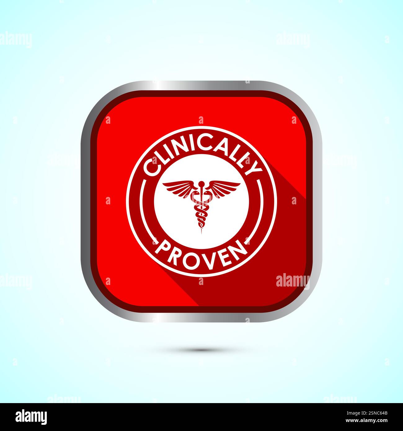 Clinically proven icon design illustration, Clinically tested label ...