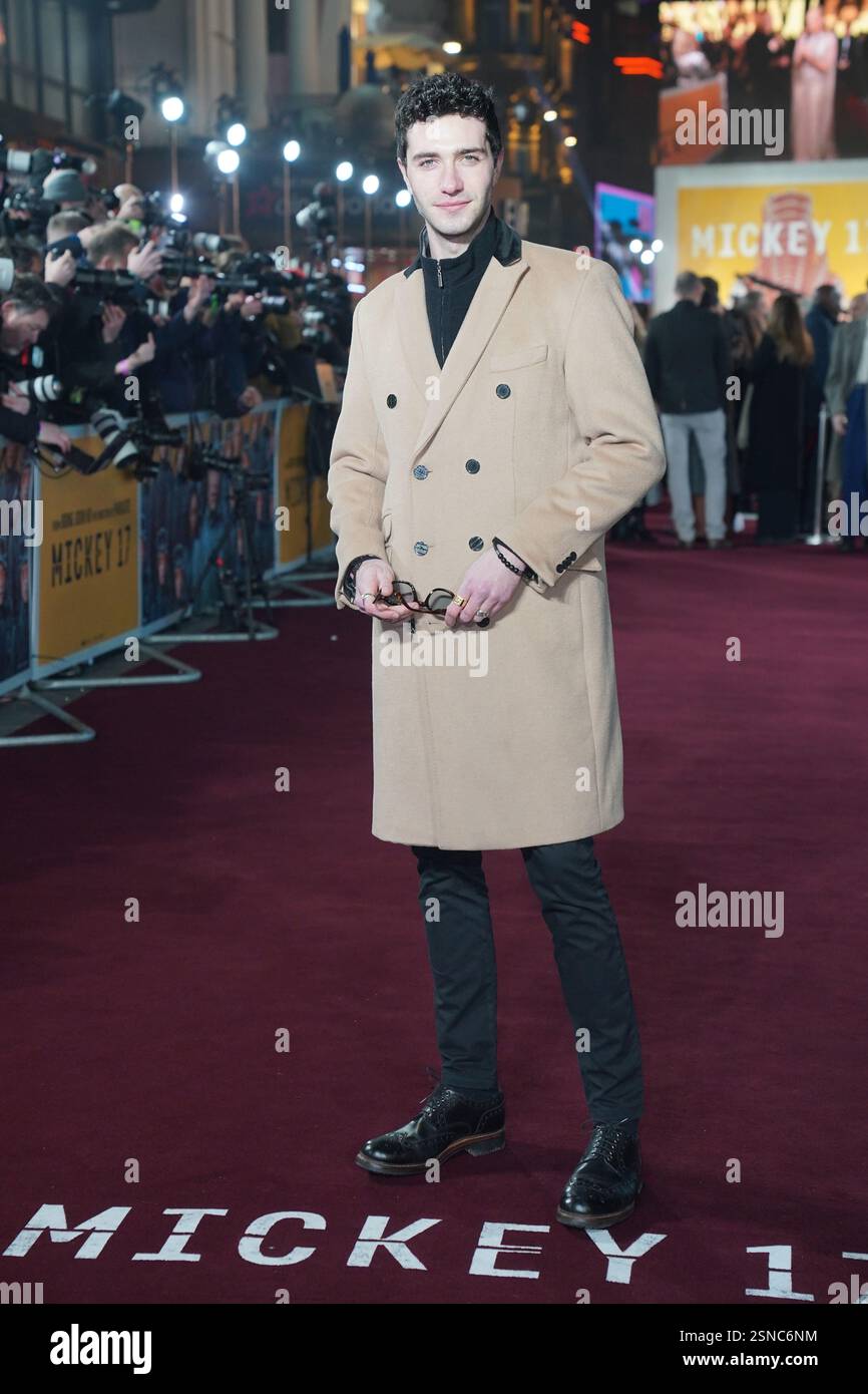 Bruce Herbelin-Earle attending the world premiere of Mickey 17 at ...