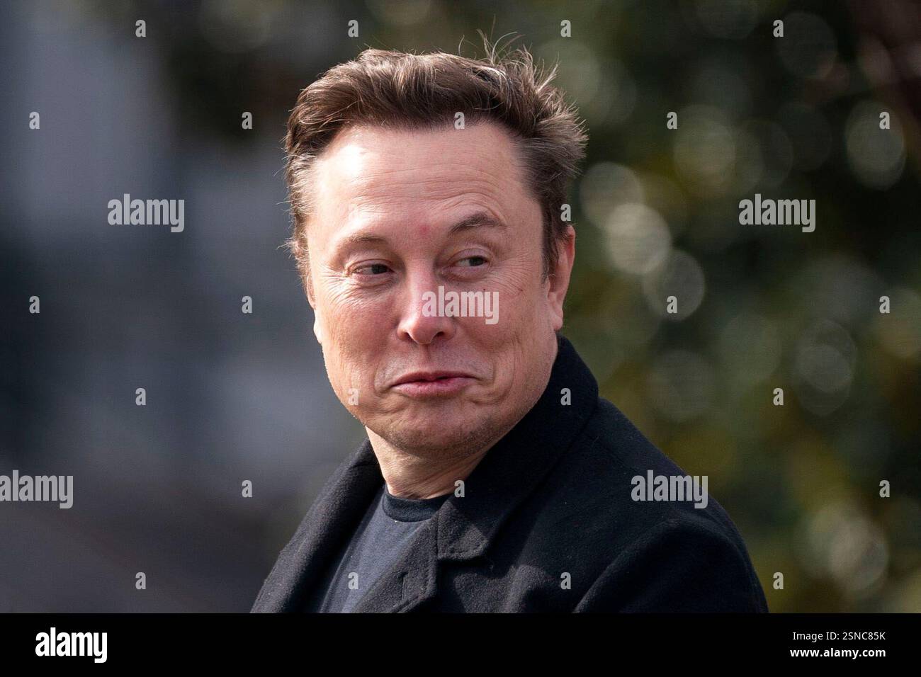 Washington, United States. 13th Feb, 2025. Tesla and SpaceX CEO Elon ...