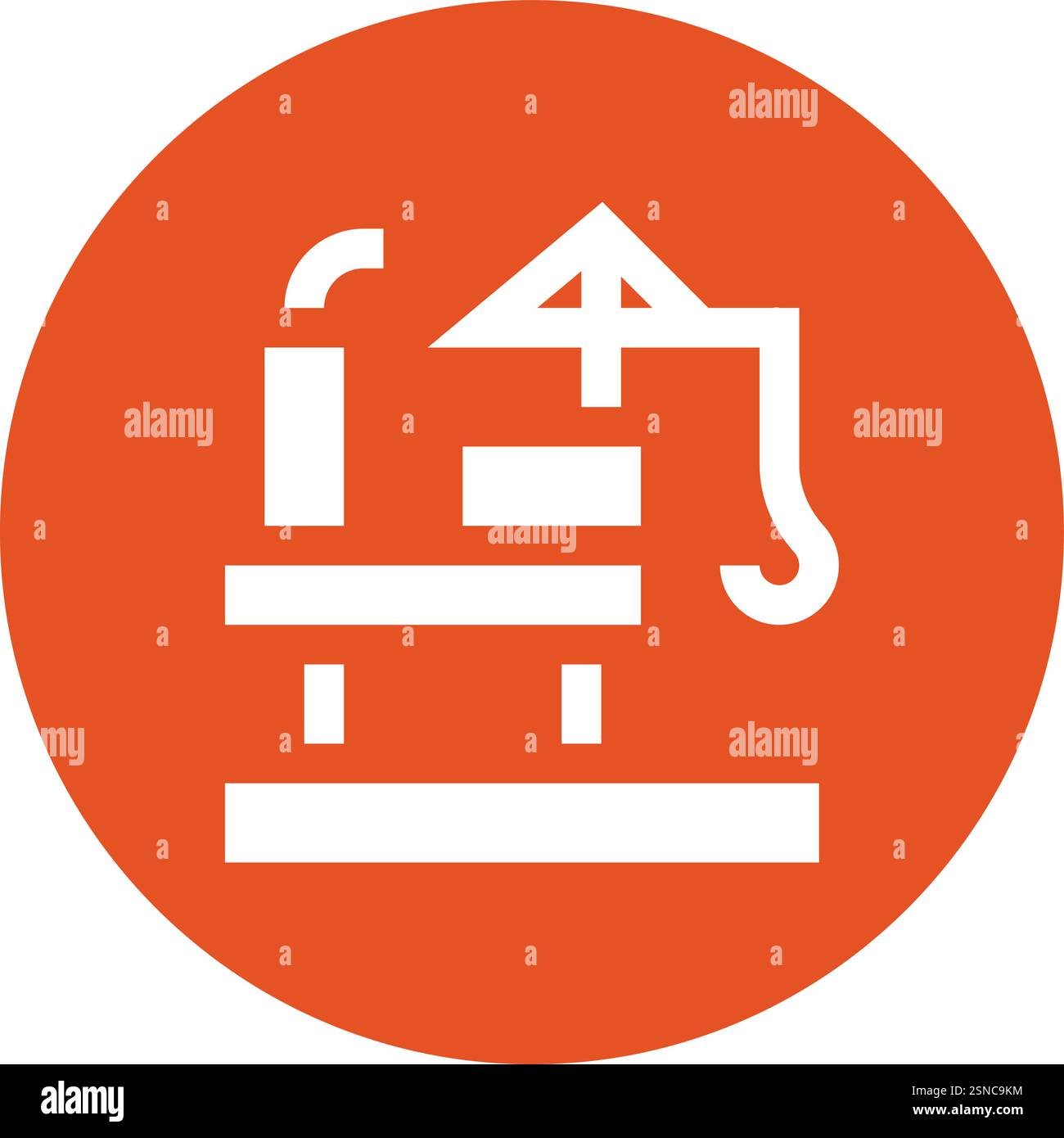 Offshore Vector Icon Design Illustration Stock Vector Image & Art - Alamy