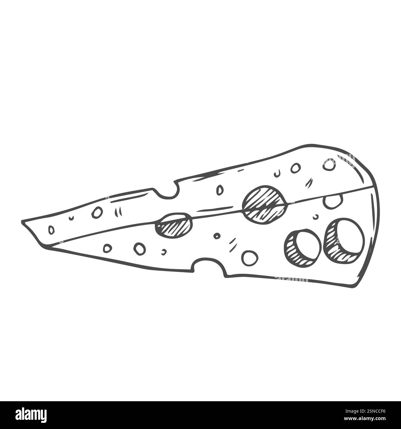 Hand drawn Cheddar Cheese Sketch Illustration icon Stock Vector Image ...