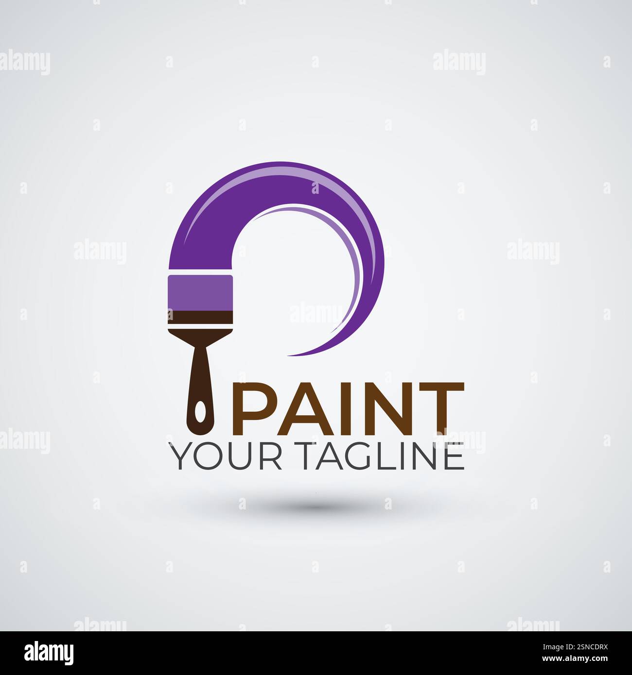 Letter P Paint Logo Design Icon Template Stock Vector Image & Art - Alamy
