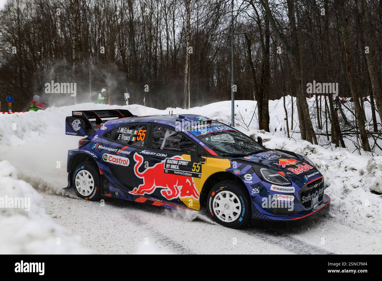 The Driver joshua Mcerlean And Co-Driver Eoin Treacy Of The Team M ...