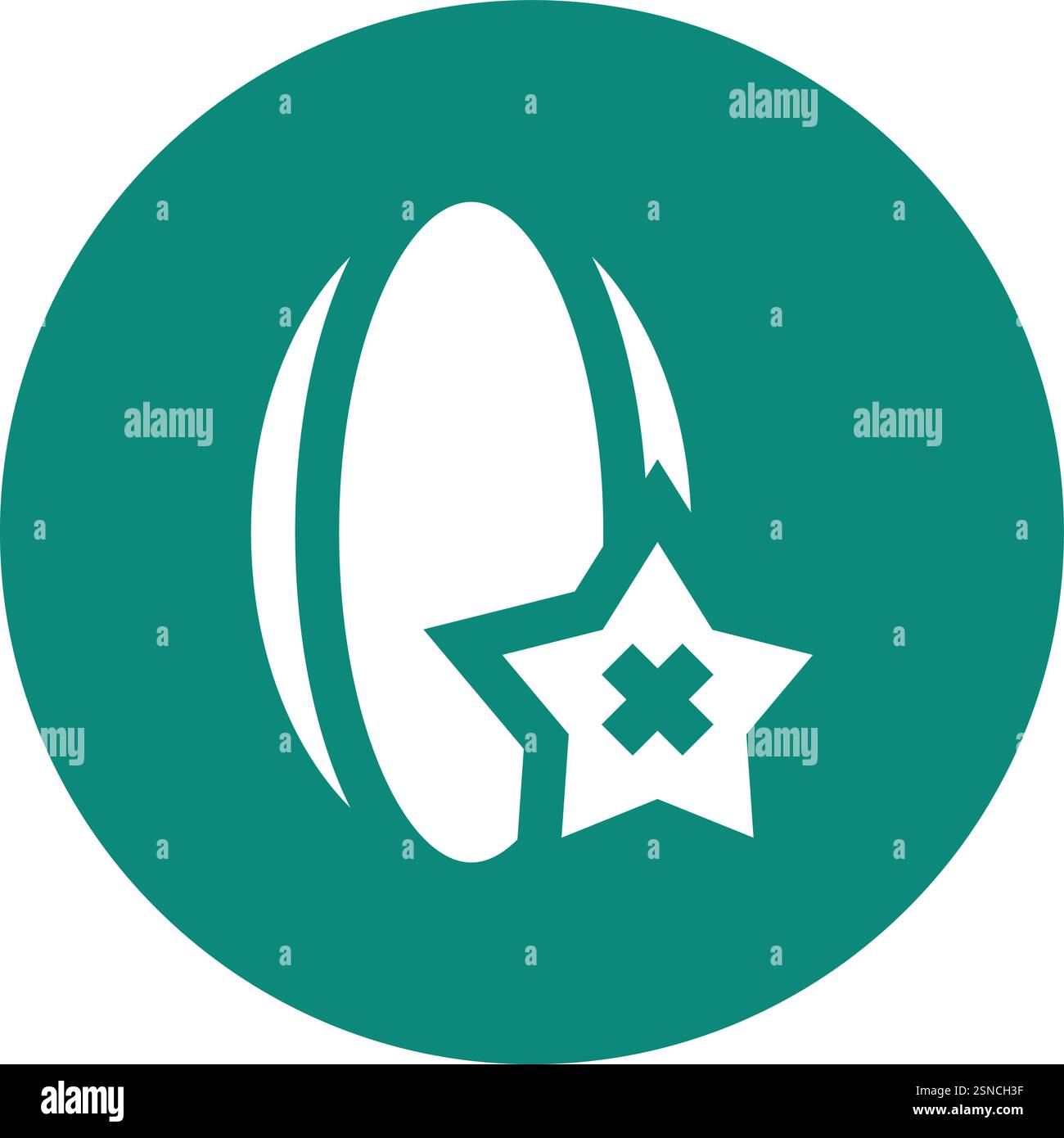 Edible star design Stock Vector Images - Alamy