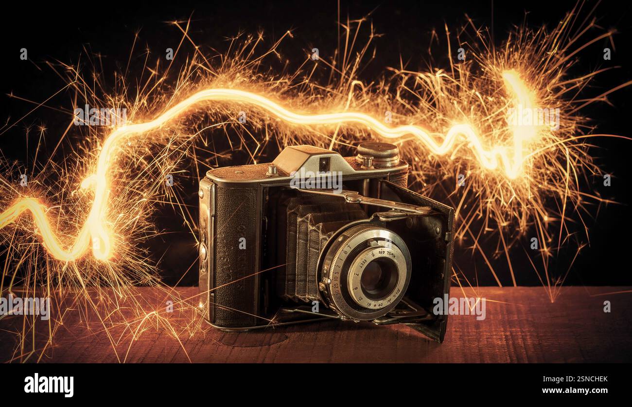 1950s camera hi-res stock photography and images - Alamy