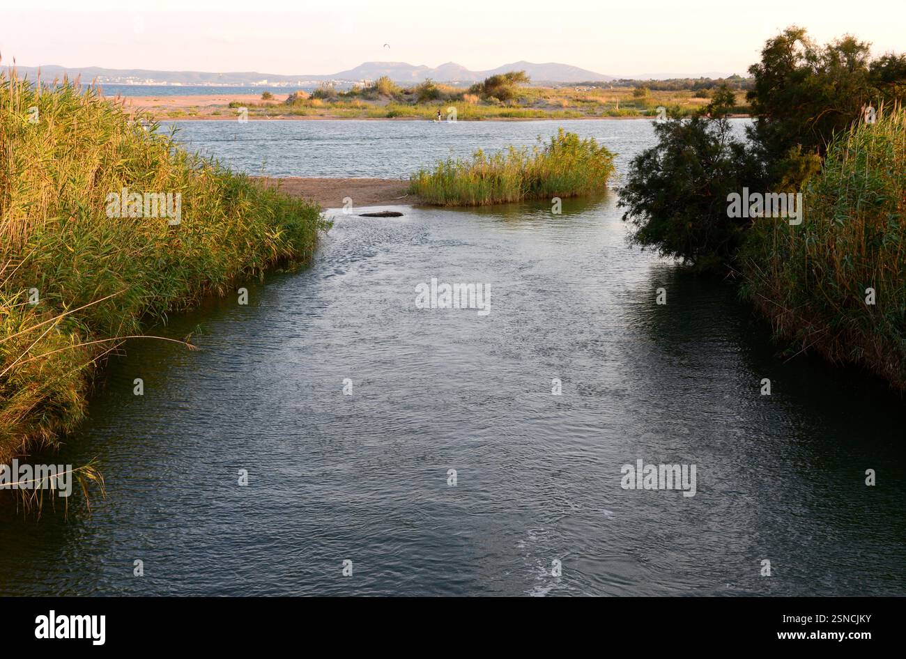 Mouth of fluvia river hi-res stock photography and images - Alamy