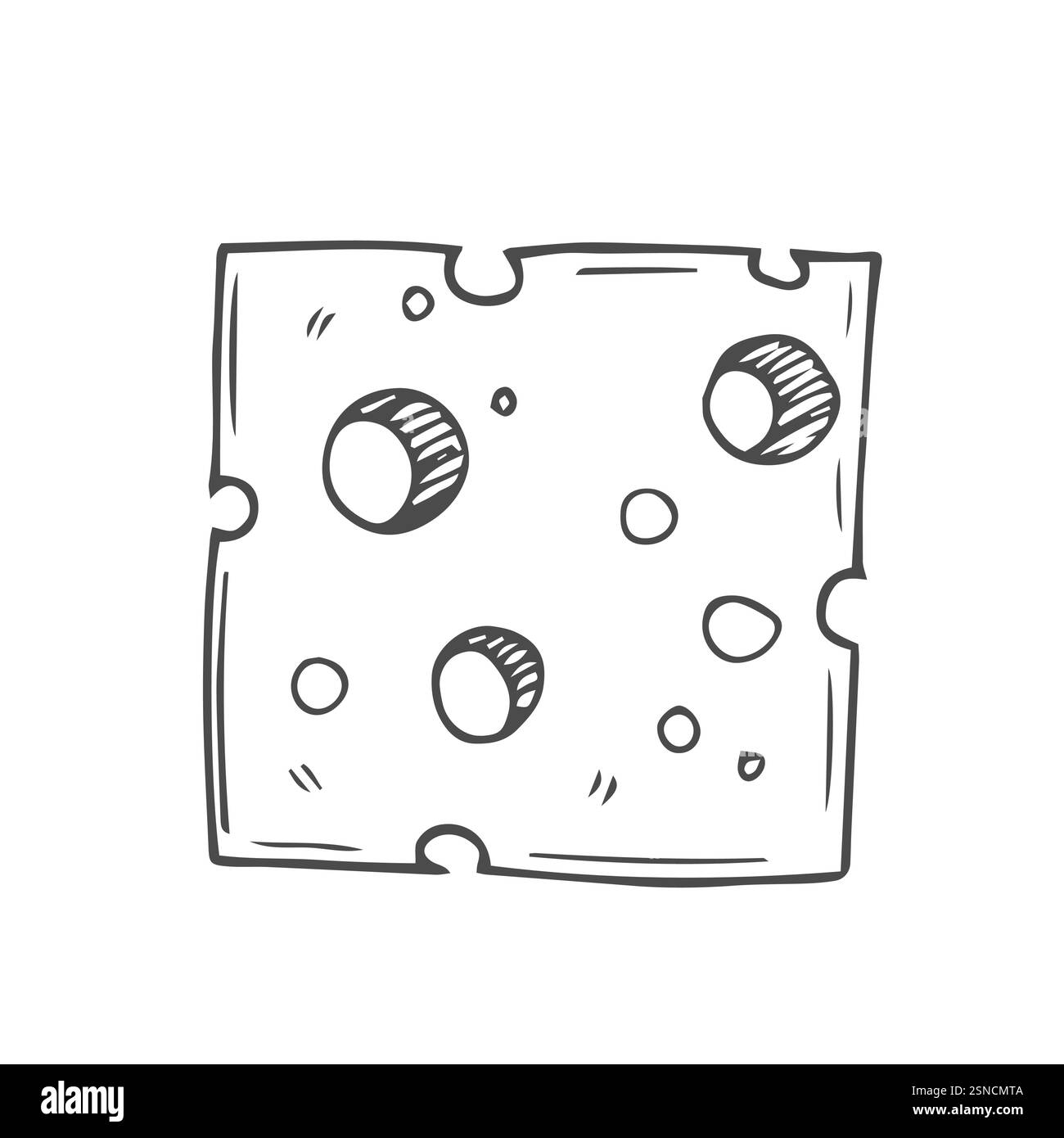 Cheese slices illustration, drawing, engraving ink line art Stock ...