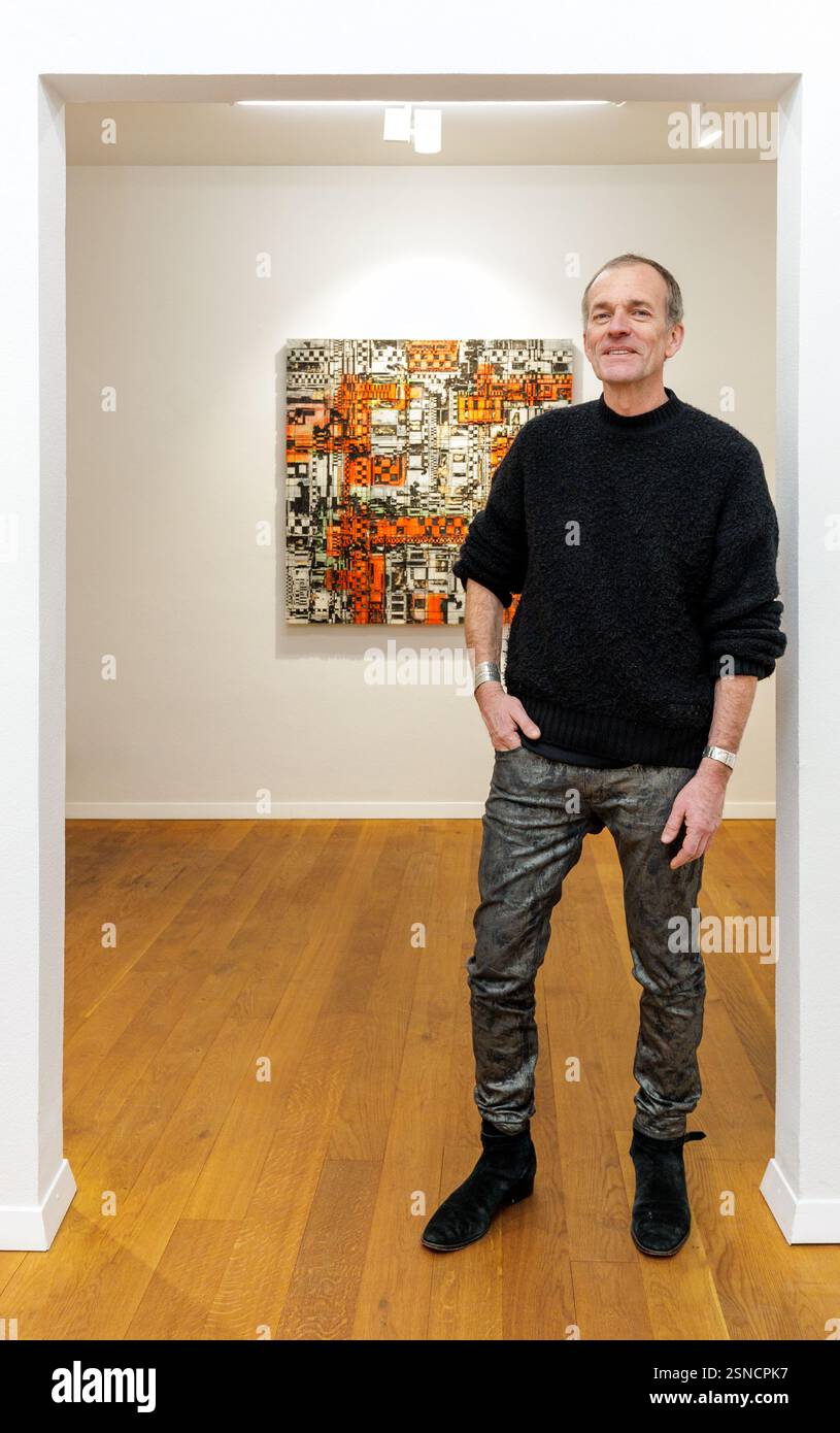 13.02.2025. Düsseldorf. Exklusiver Preview der Ausstellung 'BLUE MORPHO ...