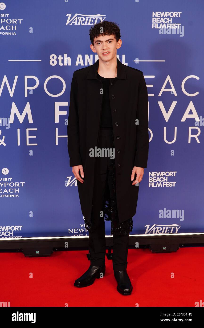 Joe Locke attending the Newport Beach Film Festival UK Honours event at ...