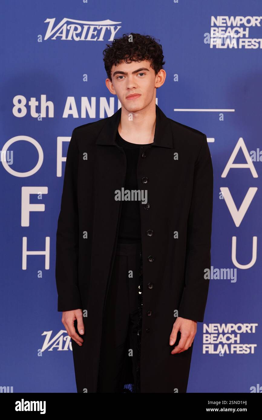 Joe Locke attending the Newport Beach Film Festival UK Honours event at ...