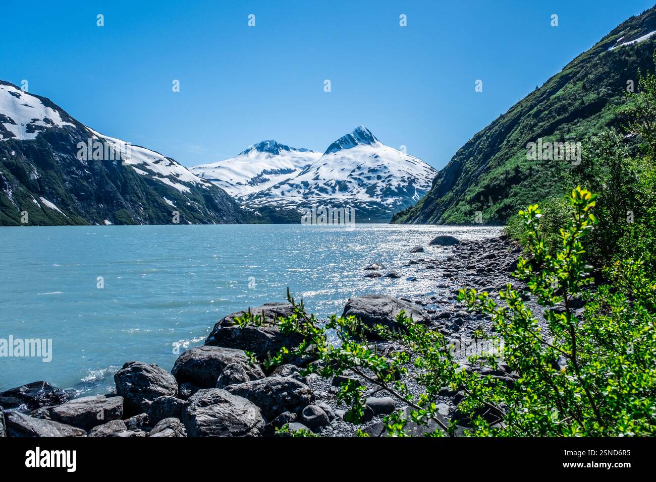 Alaska Wilderness in Spring Stock Photo - Alamy