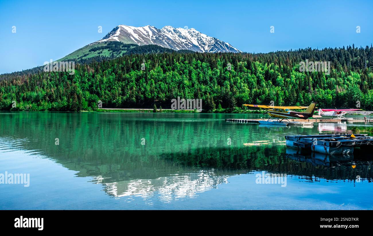 Alaska Wilderness in Spring Stock Photo - Alamy
