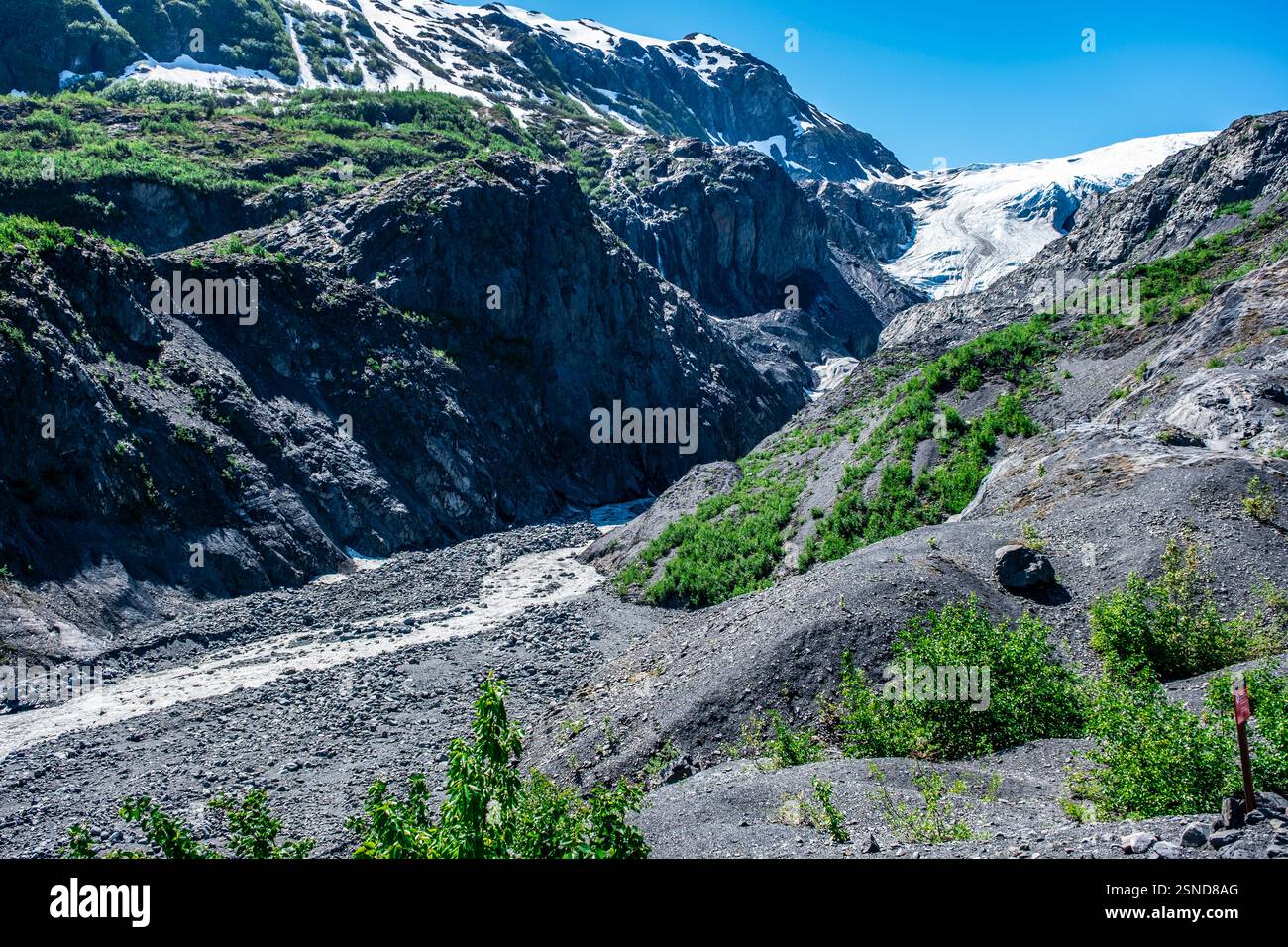 Alaska Wilderness in Spring Stock Photo - Alamy