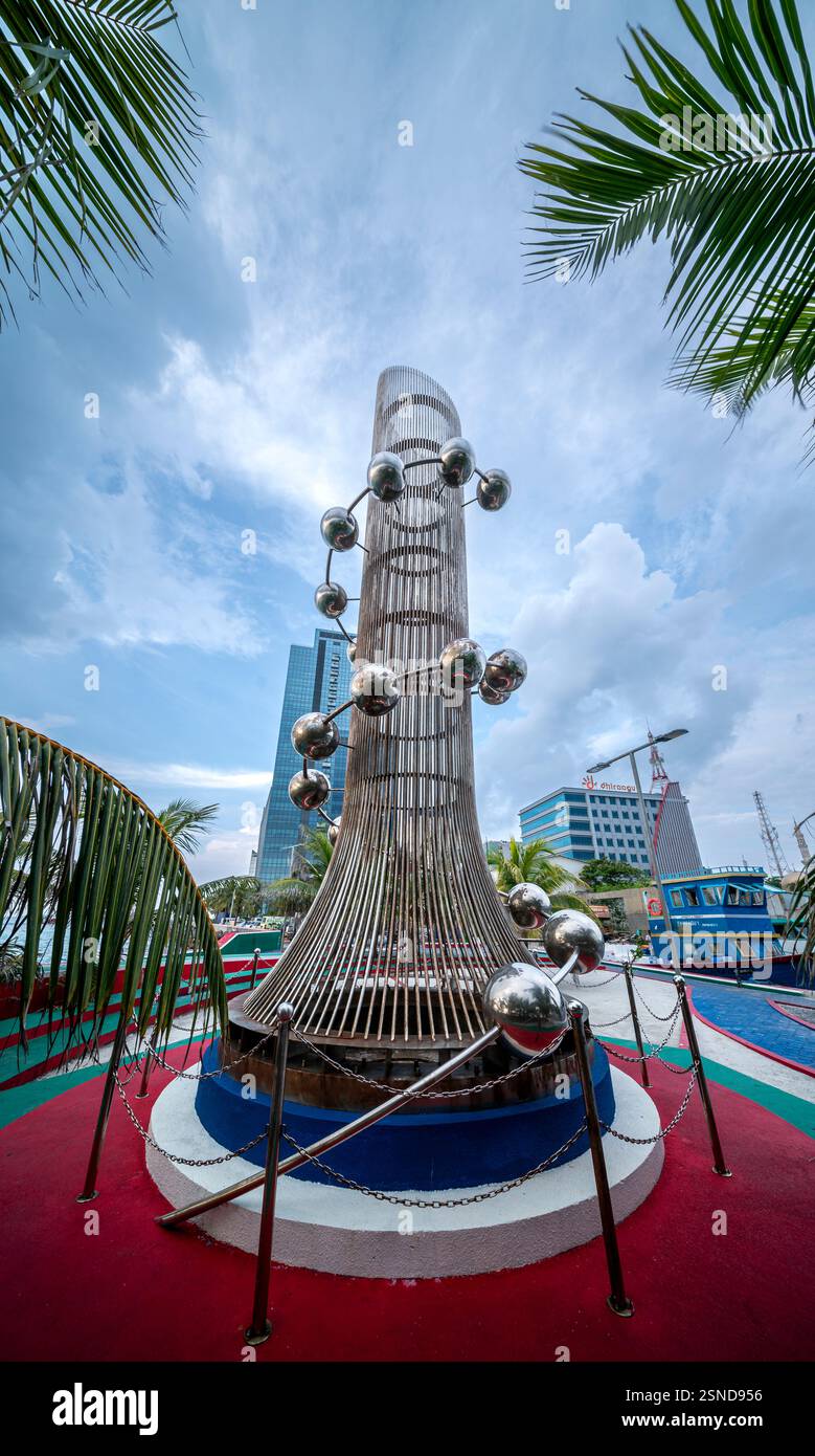 The Tsunami monument in Male, Captal of maldives Stock Photo - Alamy