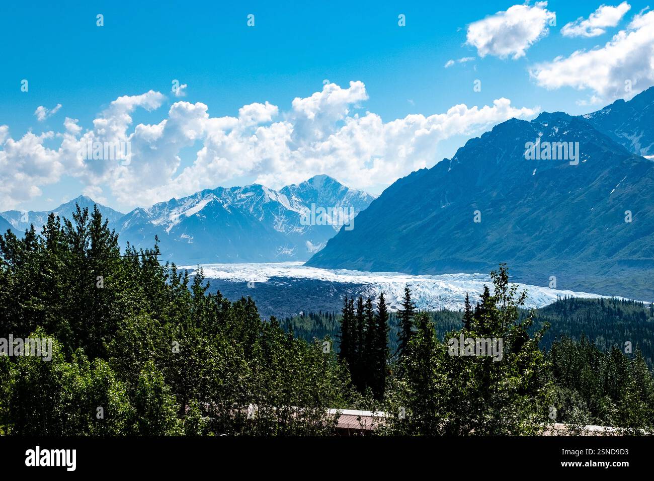 Alaska Wilderness in Spring Stock Photo - Alamy