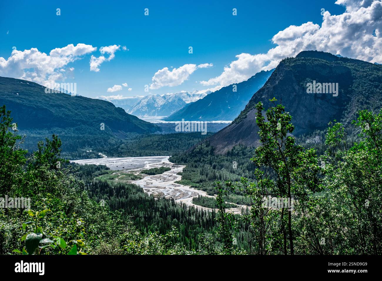 Alaska Wilderness in Spring Stock Photo - Alamy