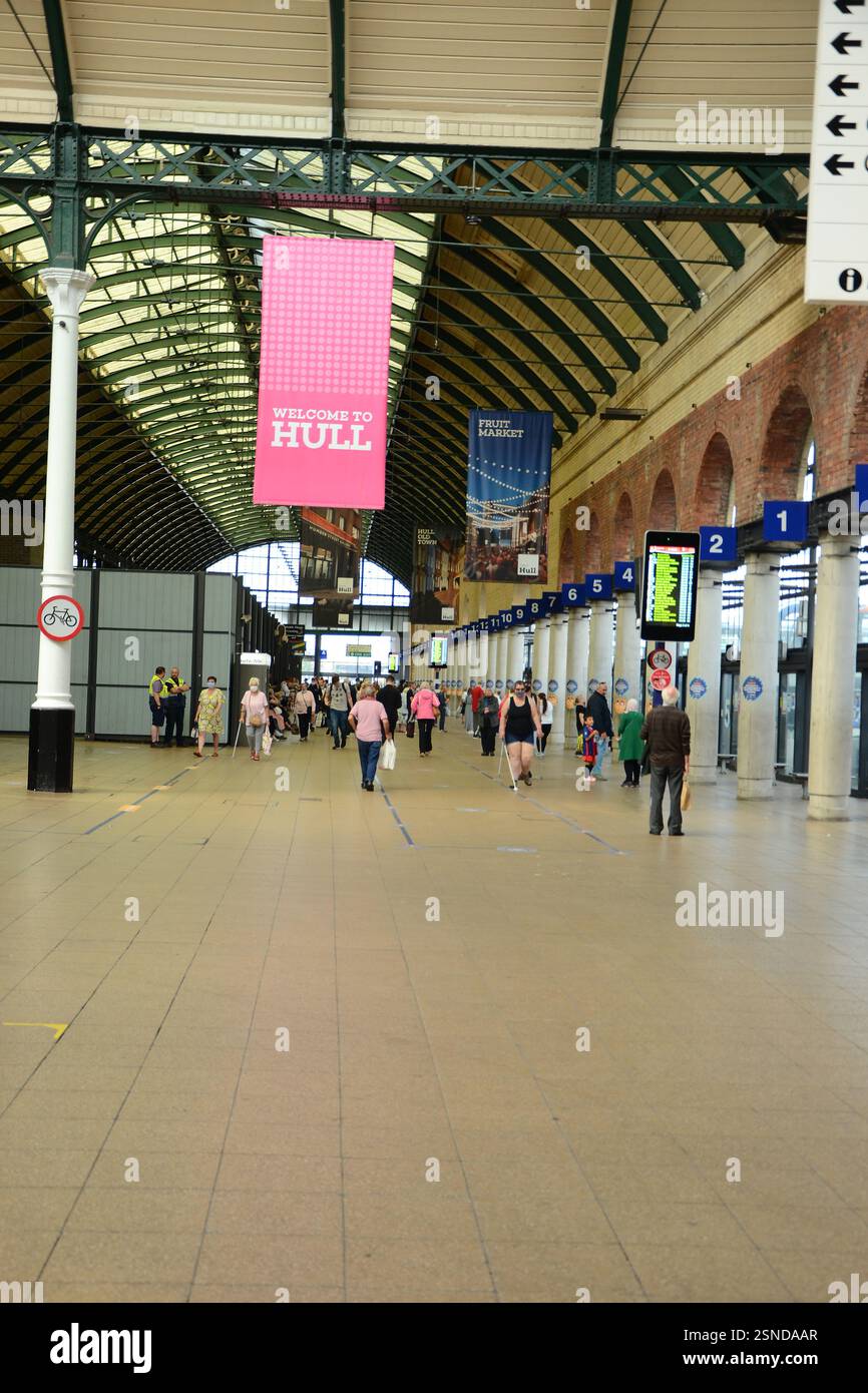 Paragon station, Hull interchange, transport Hub, Ferensway, Kingston ...