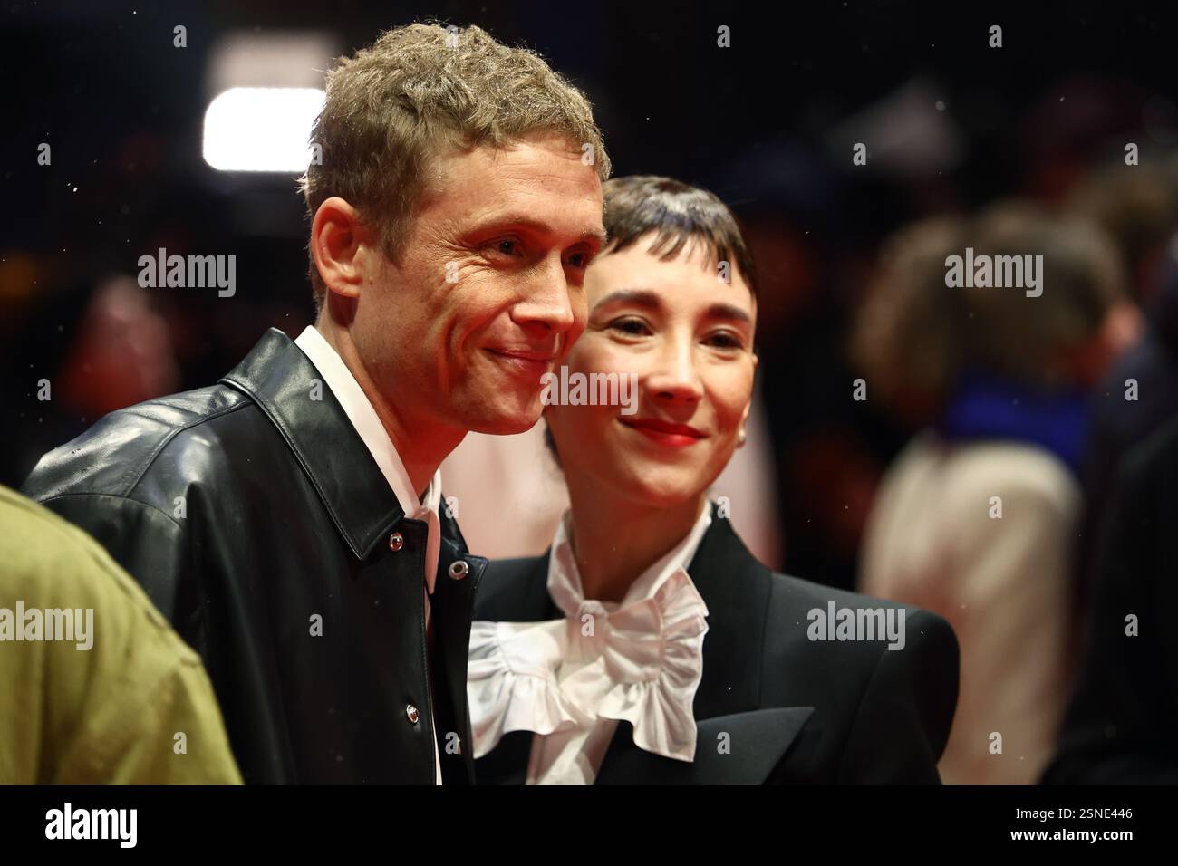 Berlin, Germany. 13th Feb, 2025. Actor Matthias Schweighöfer and ...