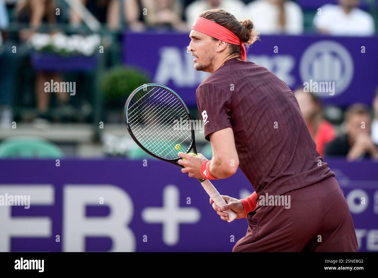 Buenos Aires (12th Feb 2025). Alexander Zverev (Germany) wins in the second round of the ...
