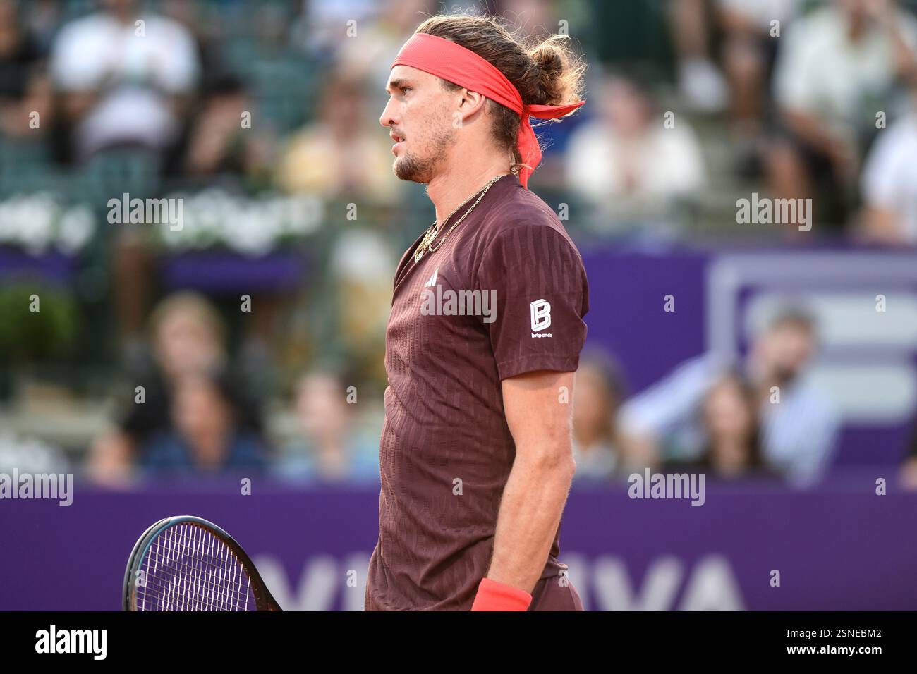 Buenos Aires (12th Feb 2025). Alexander Zverev (Germany) wins in the second round of the ...