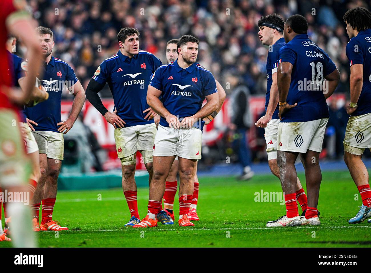 Julien Marchand and Paul Boudehent during the 6 or Six Nations ...