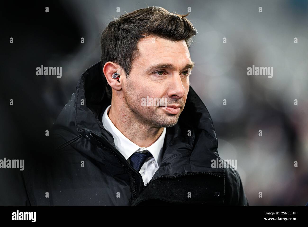 Vincent Clerc during the 6 or Six Nations Championship rugby match ...