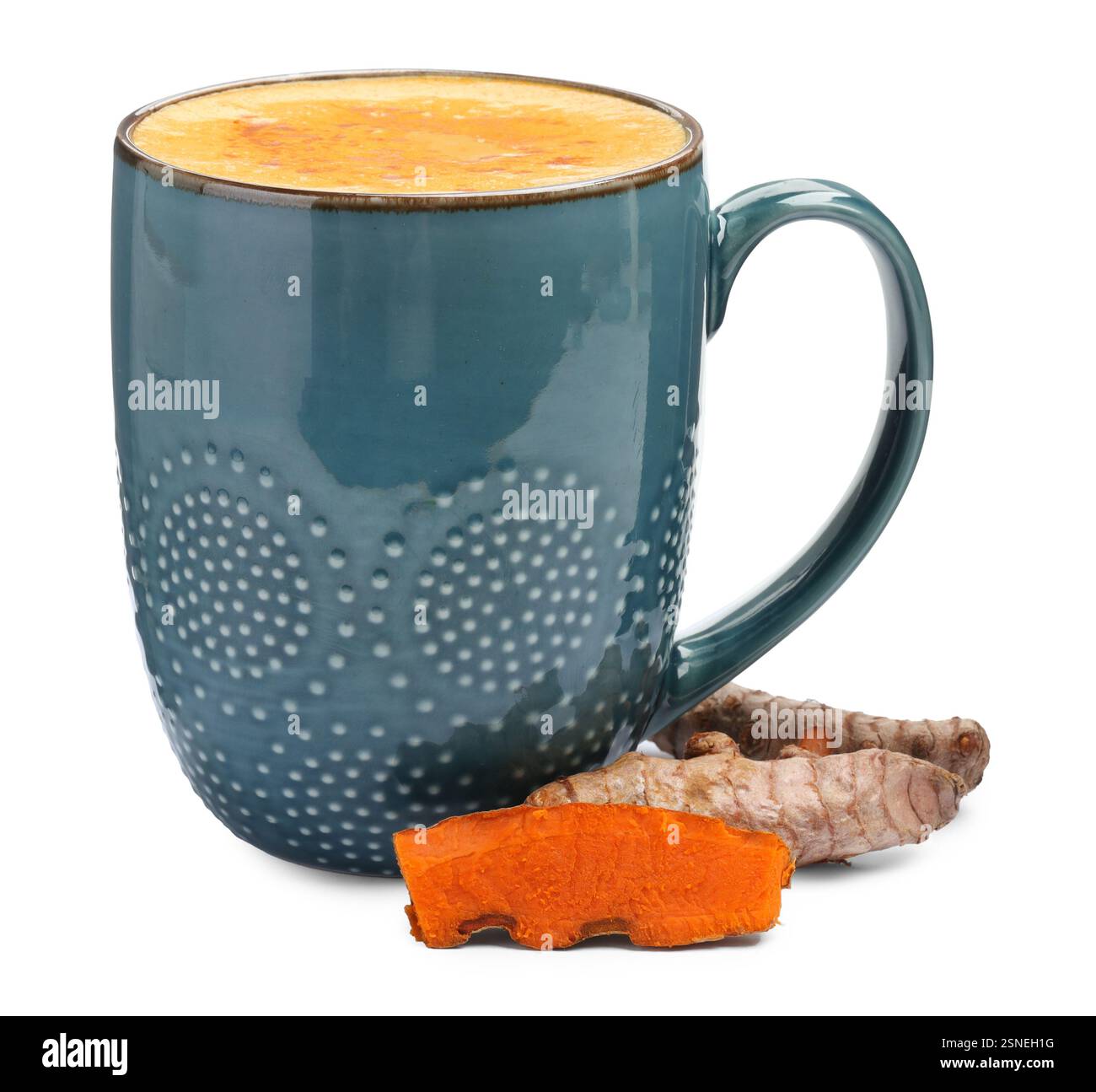 Yellow turmeric roots in Cut Out Stock Images & Pictures - Alamy