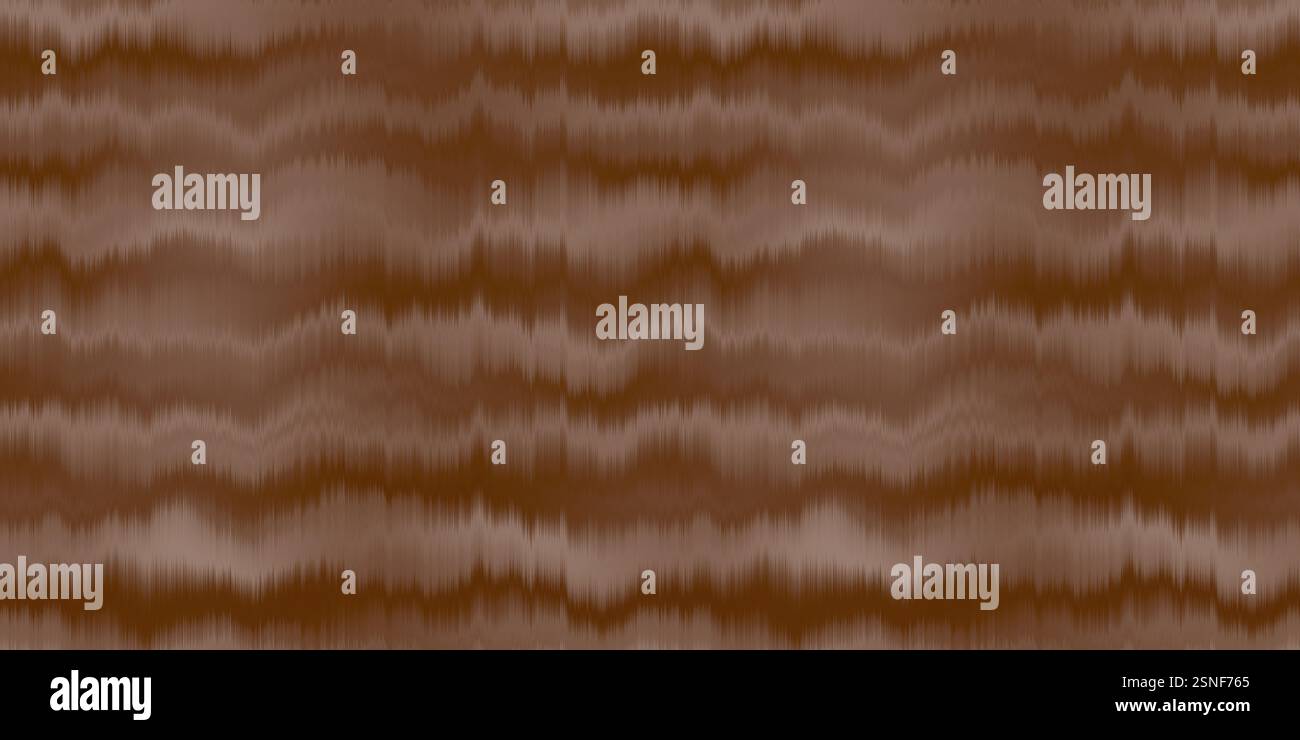 Soft brown space dyed washed border seamless pattern. Mocha tan effect ...