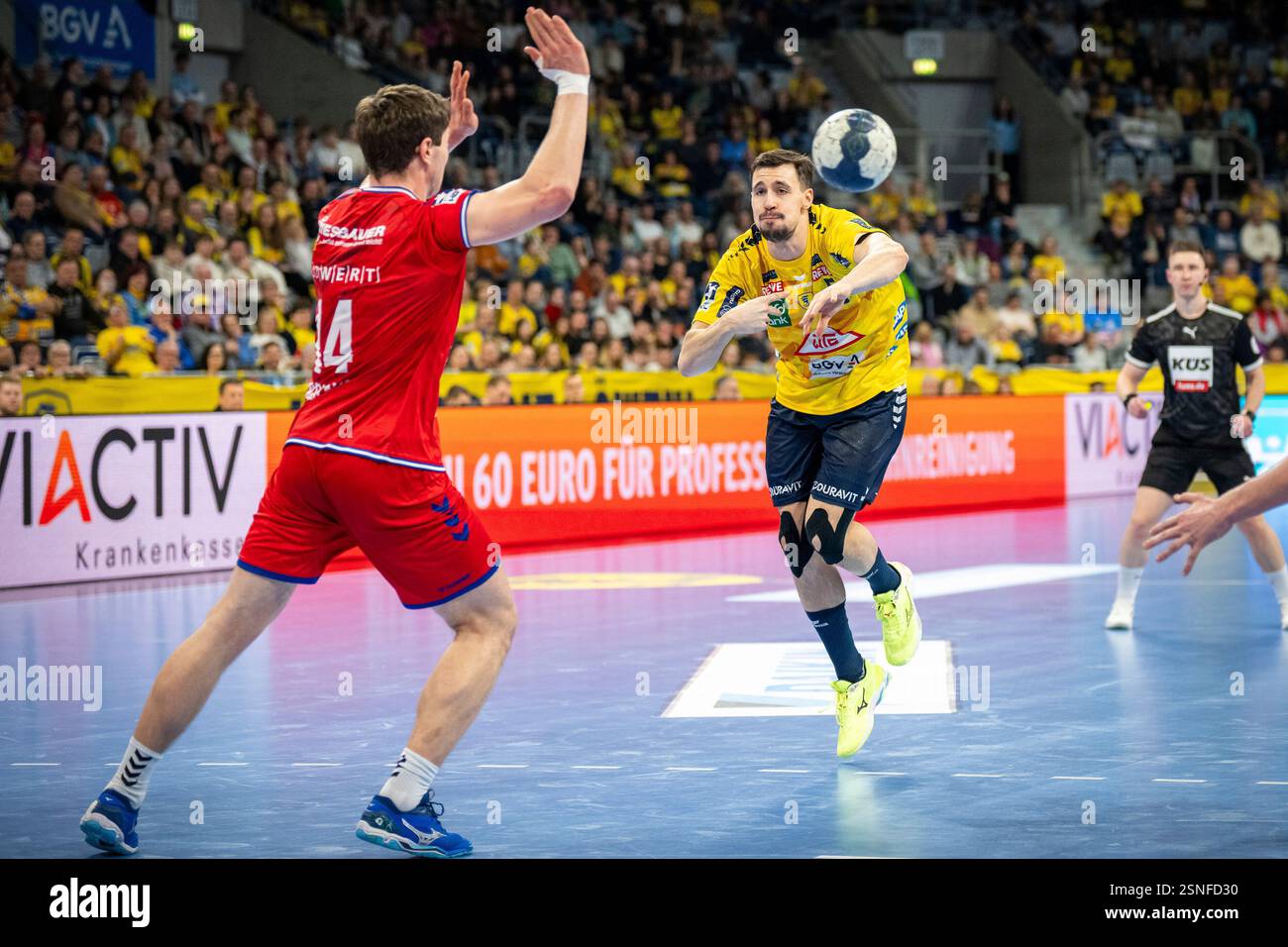 Ivan Martinovic (Rhein-Neckar L?wen, 5) 1. Handball-Bundesliga, DAIKIN ...