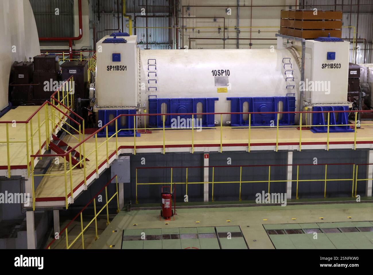 February 14, 2025, Bushehr, Iran: A view of the Bushehr Nuclear Power ...
