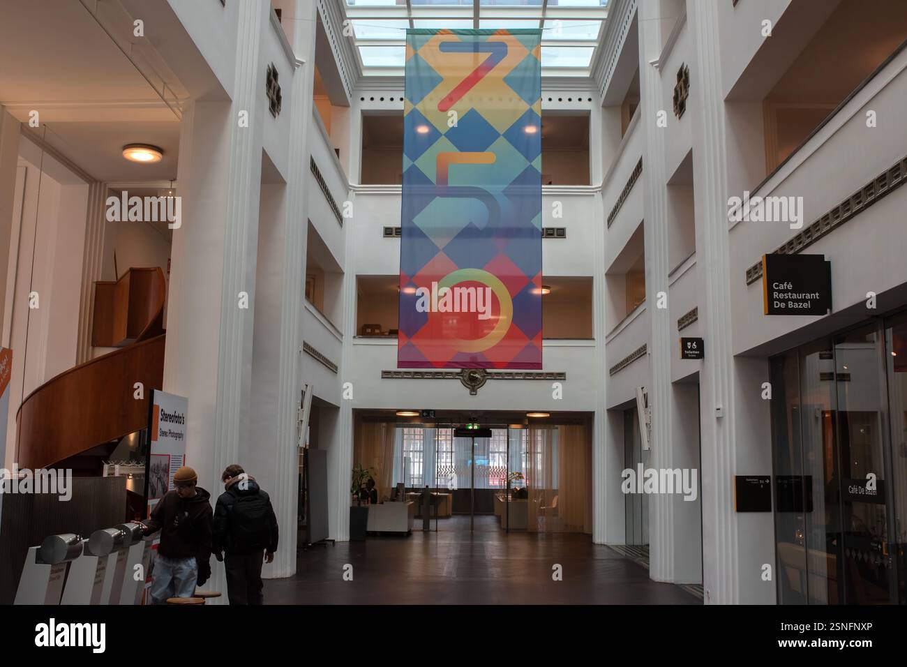 750 Years Old Flag For Celebrations At Stadsarchief At Amsterdam The ...