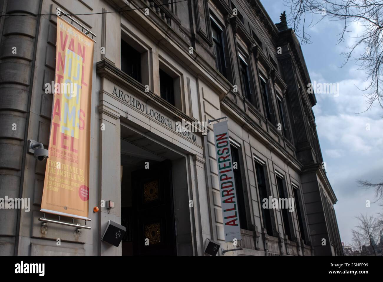 Billboard Allard Pierson Museum At Amsterdam The Netherlands 13-2-2025 ...