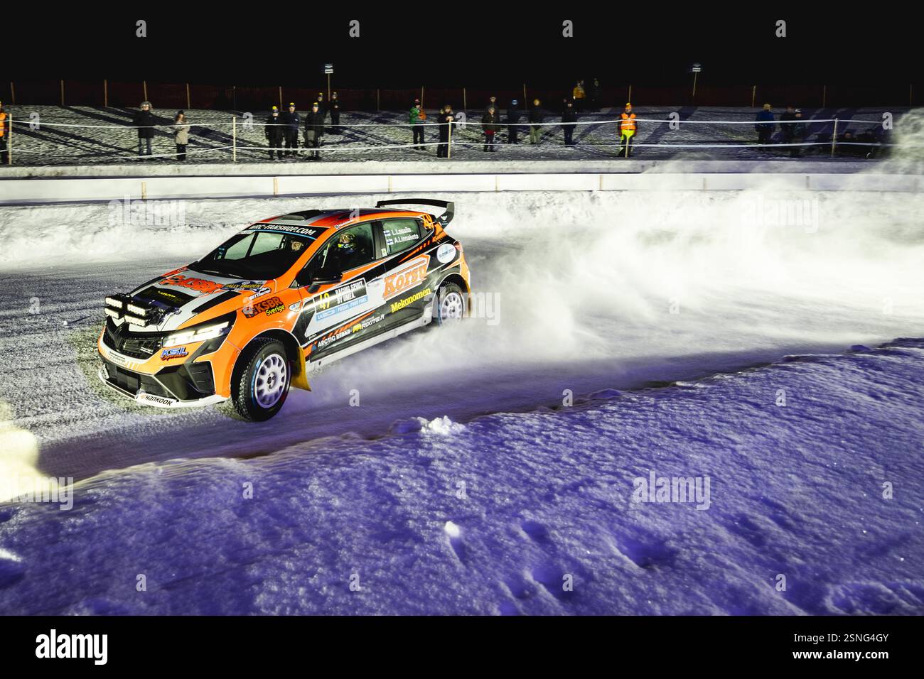 49 Leevi LASSILA, Antti LINNAKETO, Renault Clio Rally3, action during ...